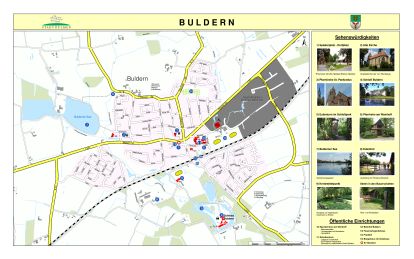 Neuer Ortsplan für Buldern wird in wenigen Tagen aufgestellt